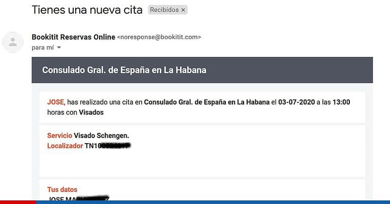 Solicite cita para visado - Consulado de España en La Habana ... Solicite cita para visado - Consulado de España en La Habana ...