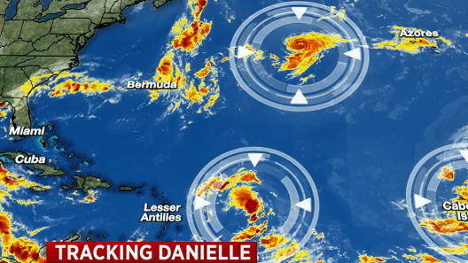 Attention: Tropical Storm Danielle forms in the Atlantic