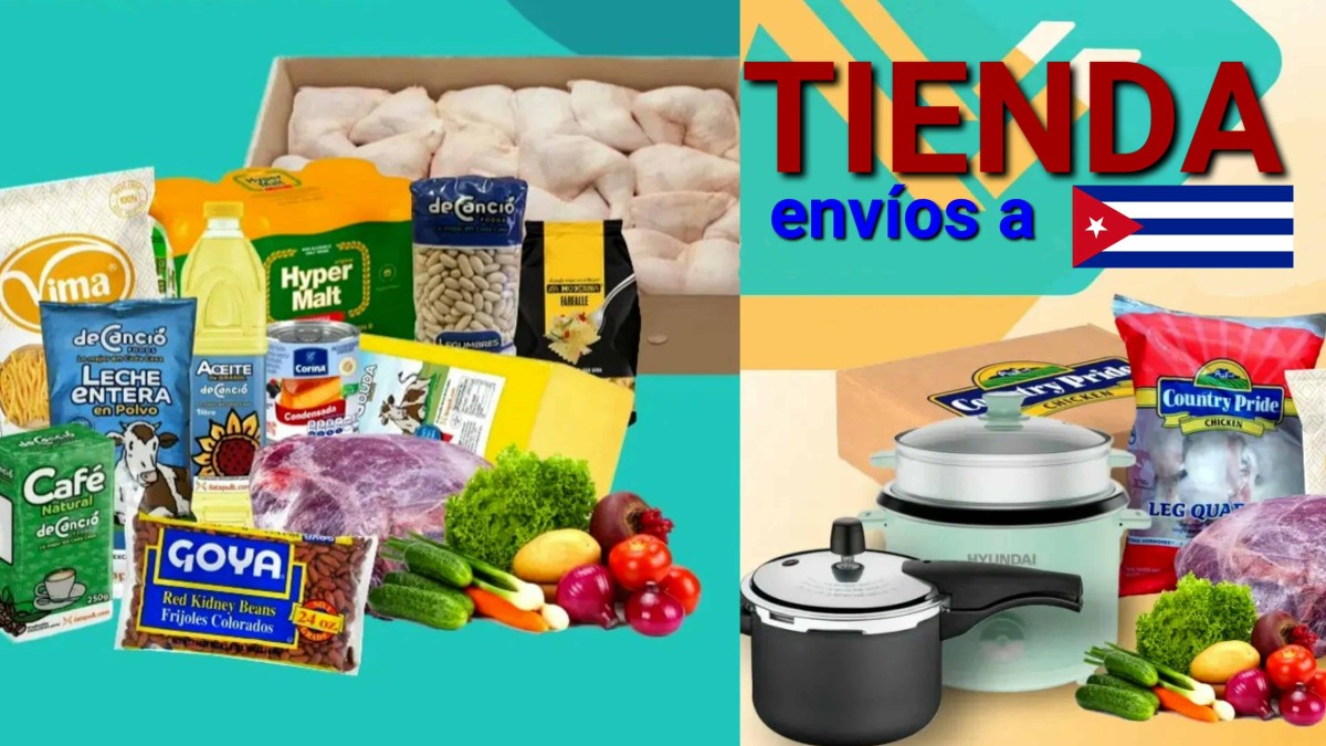 Nueva tienda online para envíos a Cuba de combos, alimentos ...
