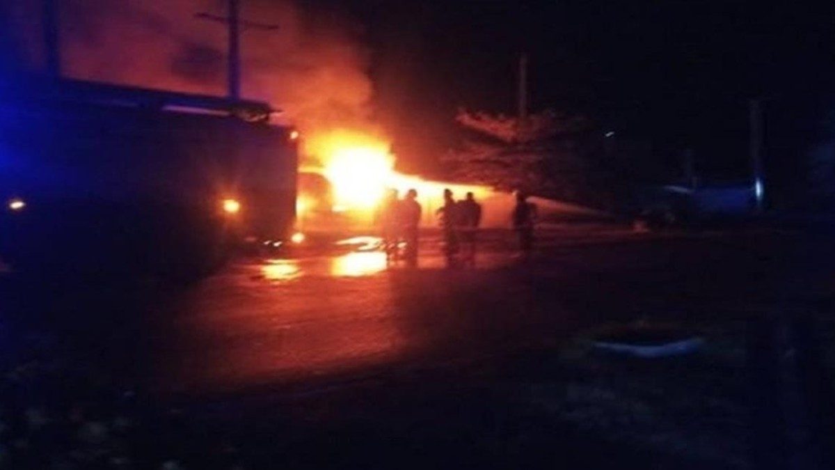 Explosión en planta de asfalto de Sancti Spíritus deja un lesionado