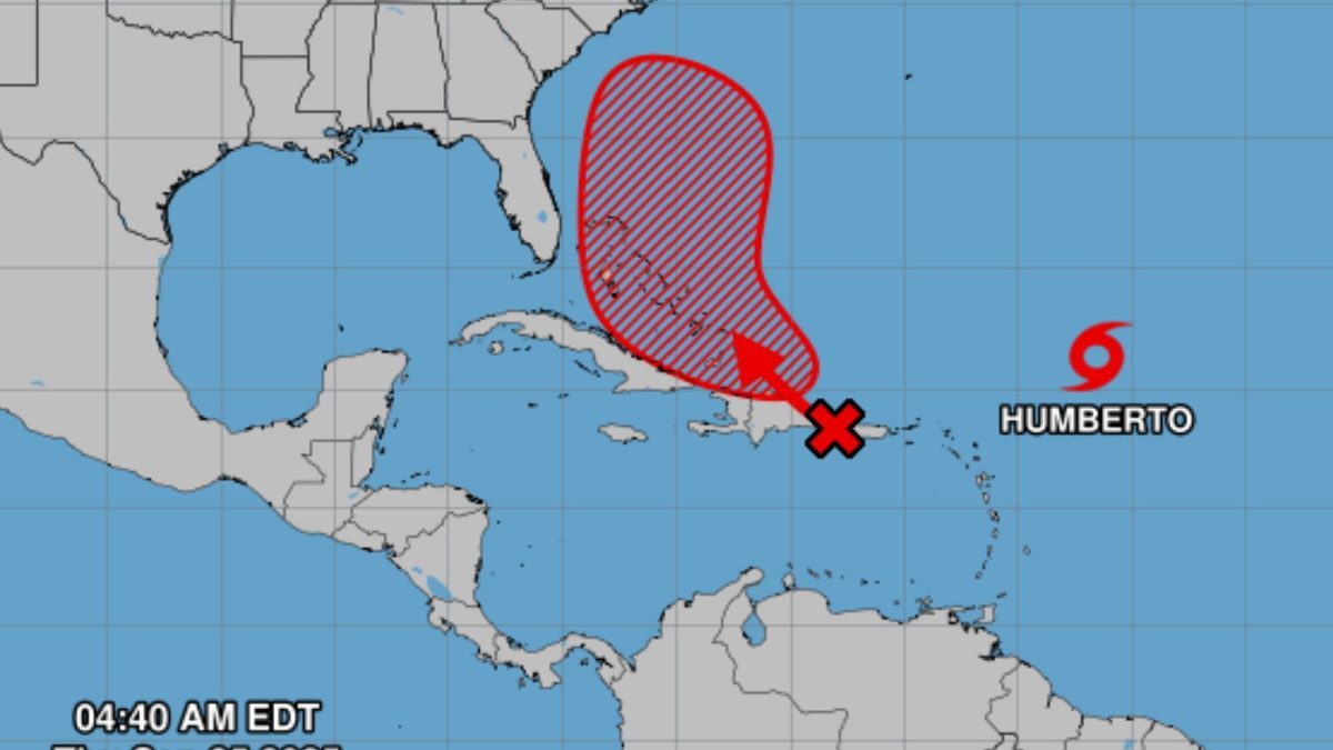 Tormenta tropical Humberto avanza en el Atlántico y otra onda amenaza al Caribe