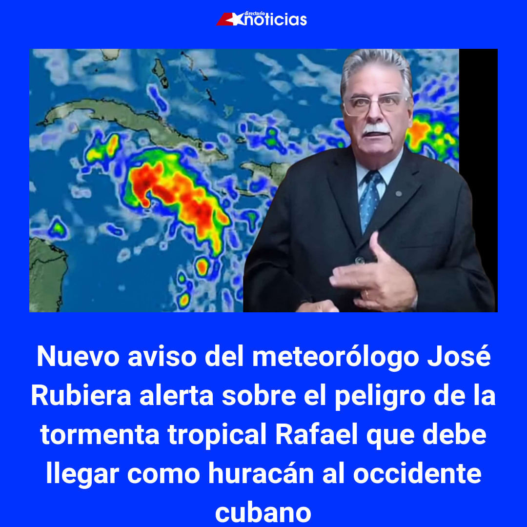 Nuevo aviso del meteorólogo José Rubiera alerta sobre el peligro de la ...