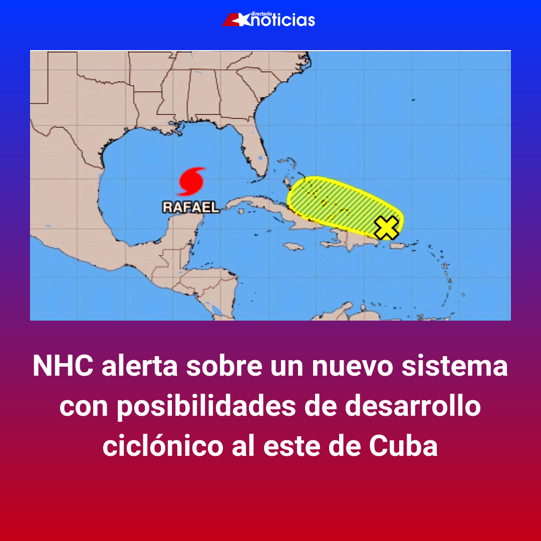 NHC alerta sobre un nuevo sistema con posibilidades de desarrollo ...