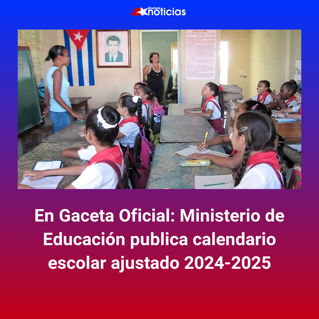 En Gaceta Oficial: Ministerio de Educación publica calendario escolar ...