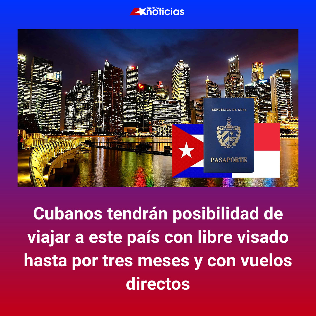 Cubanos tendrán posibilidad de viajar a este país con libre visado ...