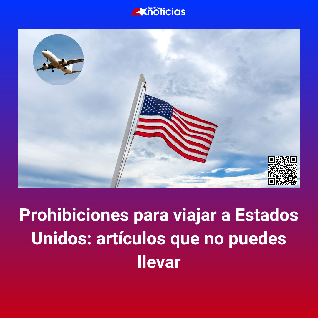 Zákazy cestování do USA: předměty, které si nemůžete vzít