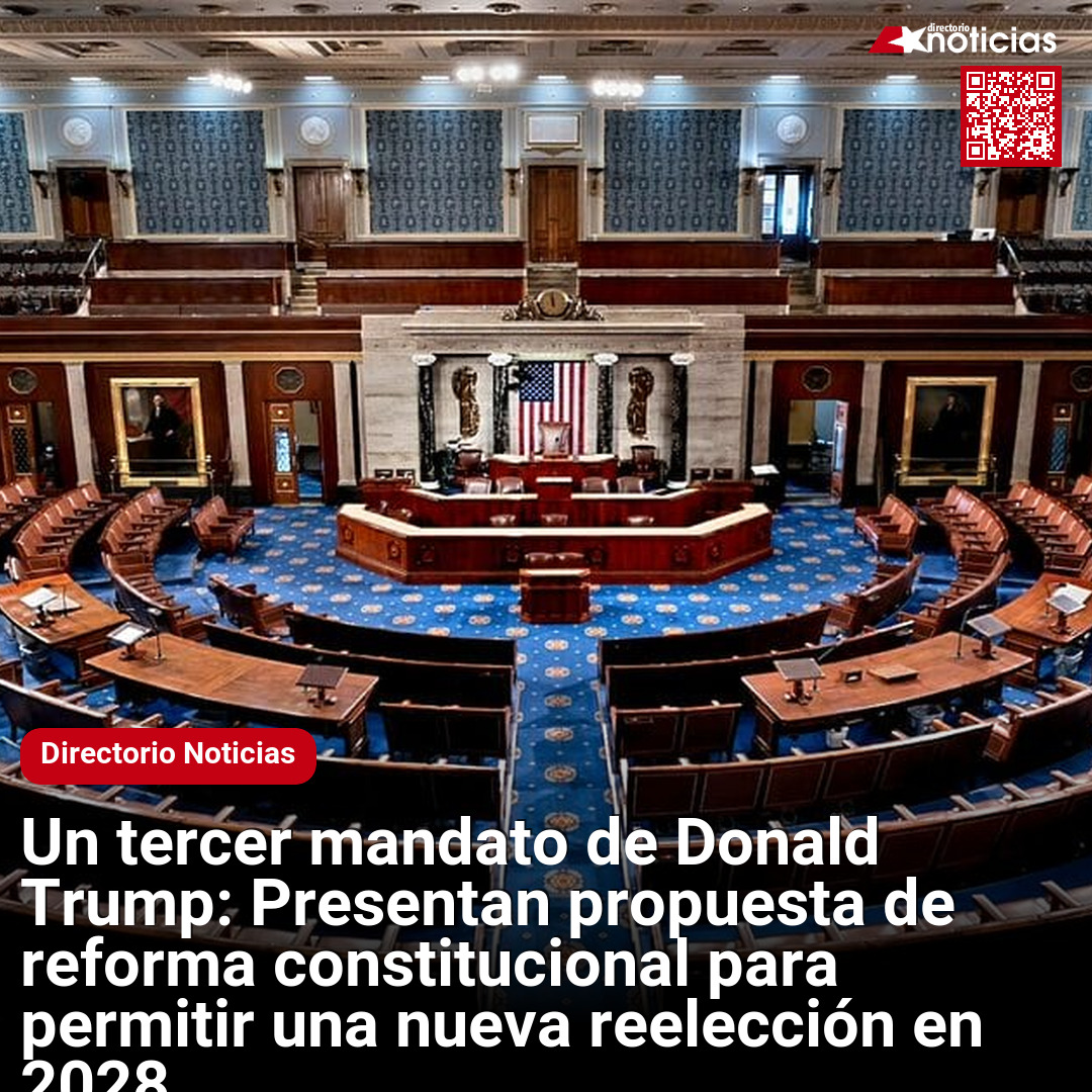 A third term for Donald Trump: Constitutional reform proposal presented ...