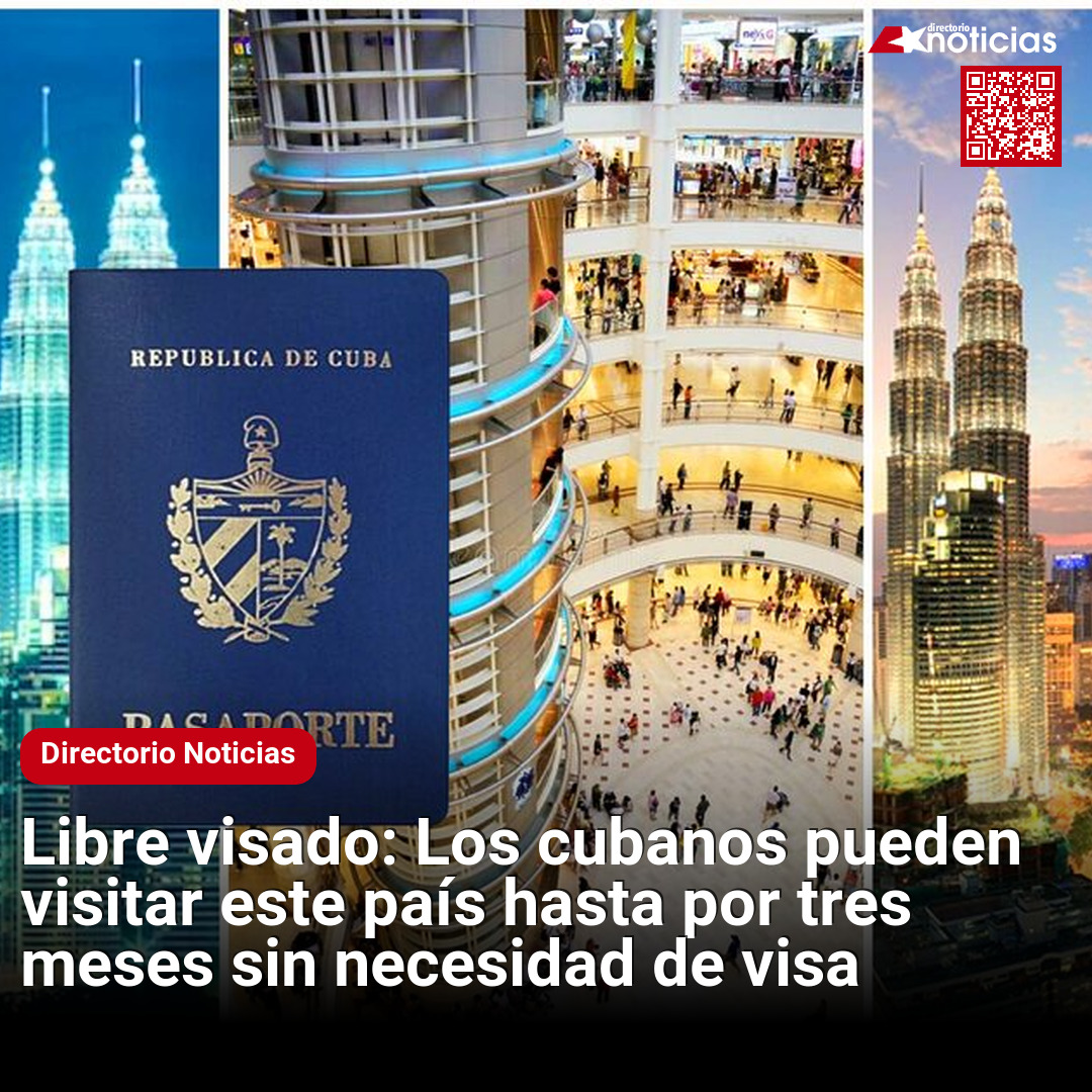 Libre visado: Los cubanos pueden visitar este país hasta por tres meses ...