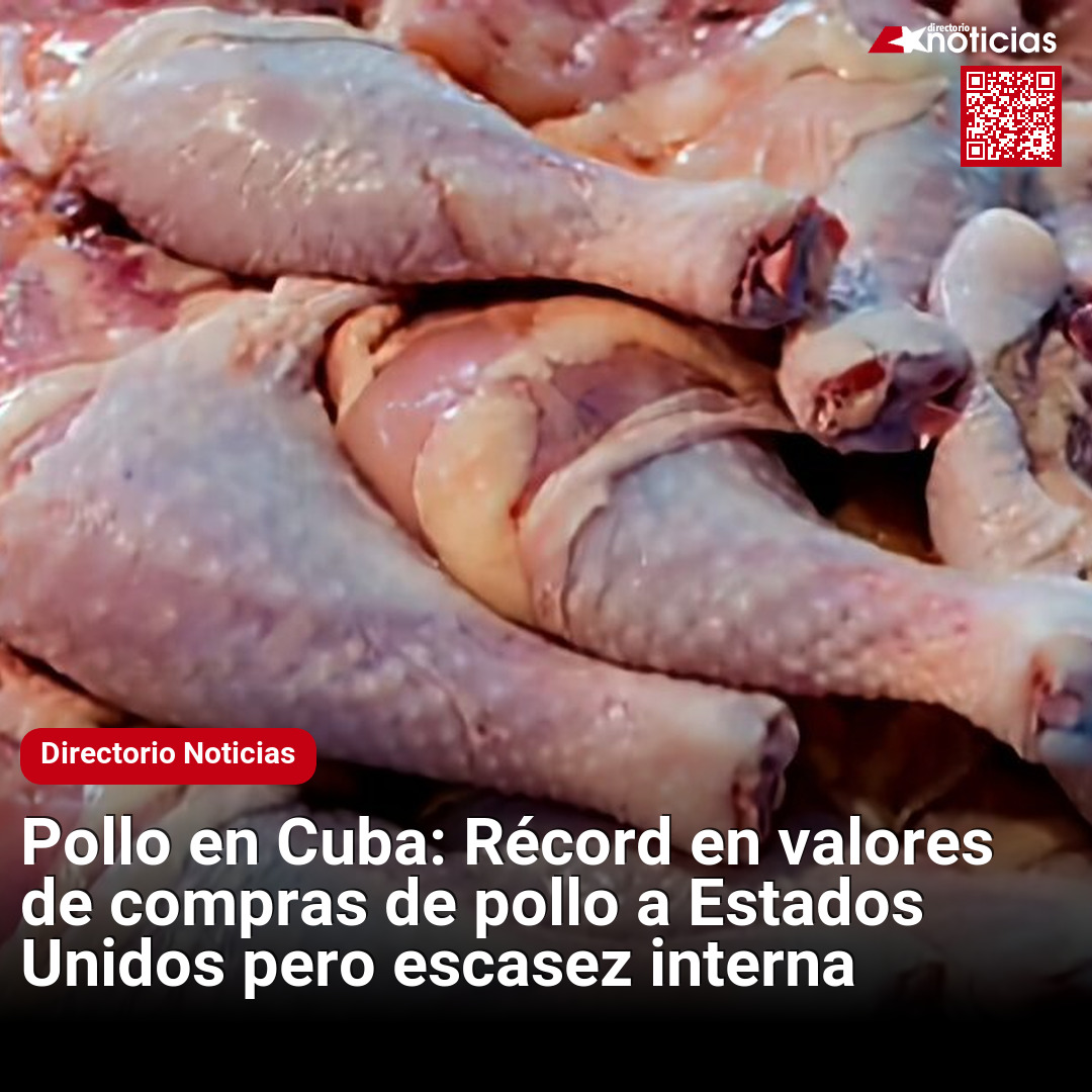 Pollo en Cuba: Récord en valores de compras de pollo a Estados Unidos ...