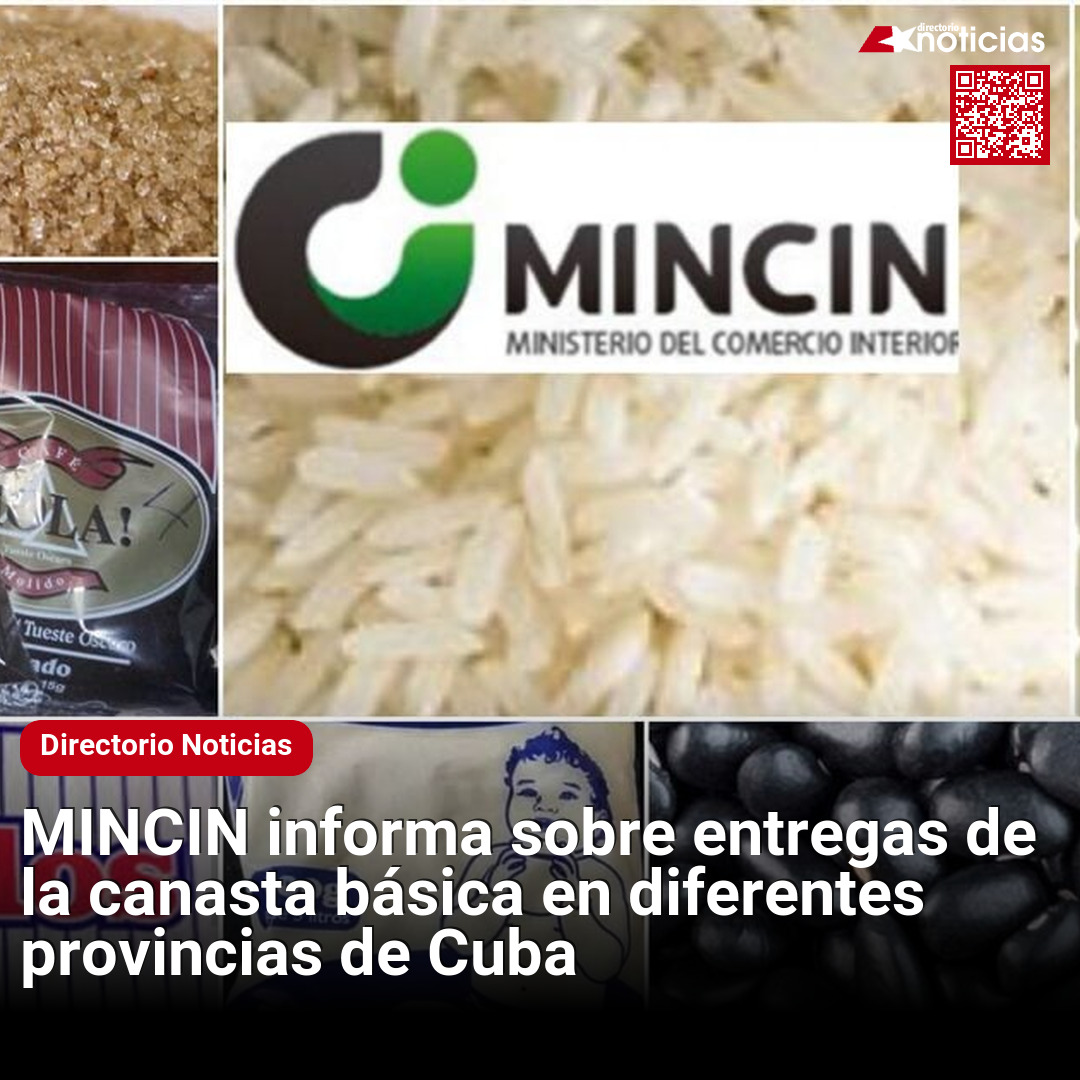 MINCIN informa sobre entregas de la canasta básica en diferentes ...