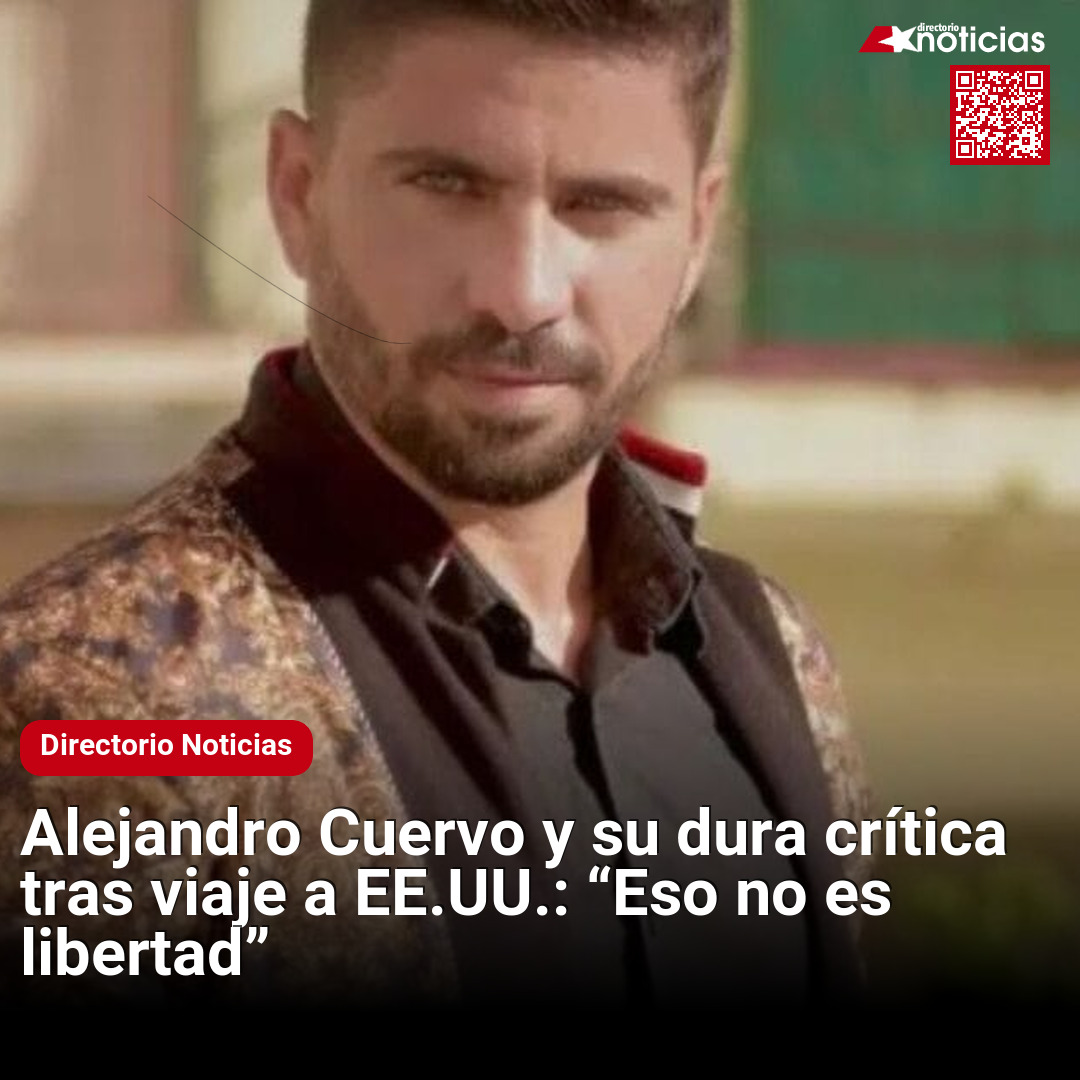 Alejandro Cuervo y su dura crítica tras viaje a EE.UU.: “Eso no es ...