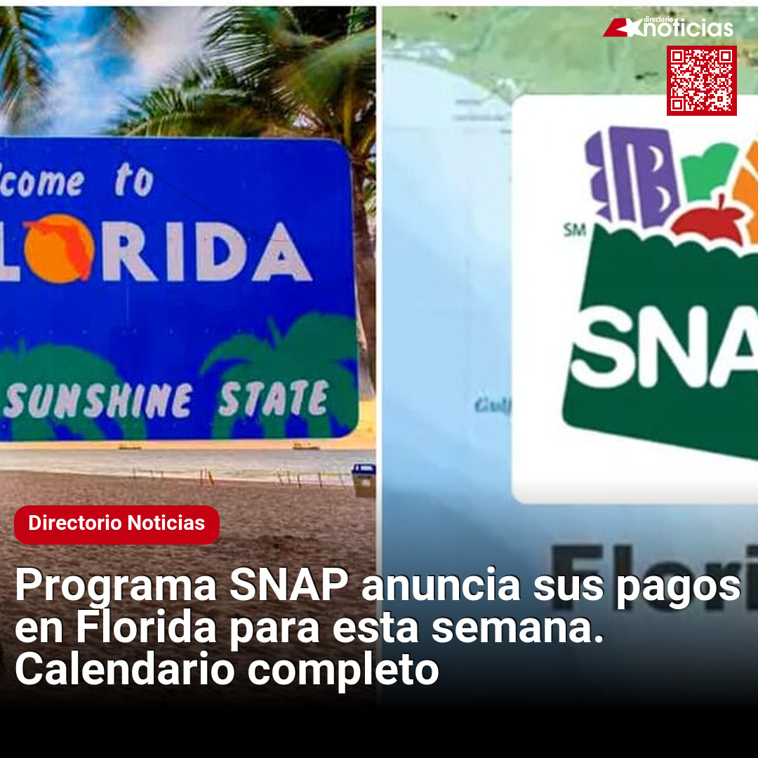 Programa SNAP anuncia sus pagos en Florida para esta semana. Calendario ...