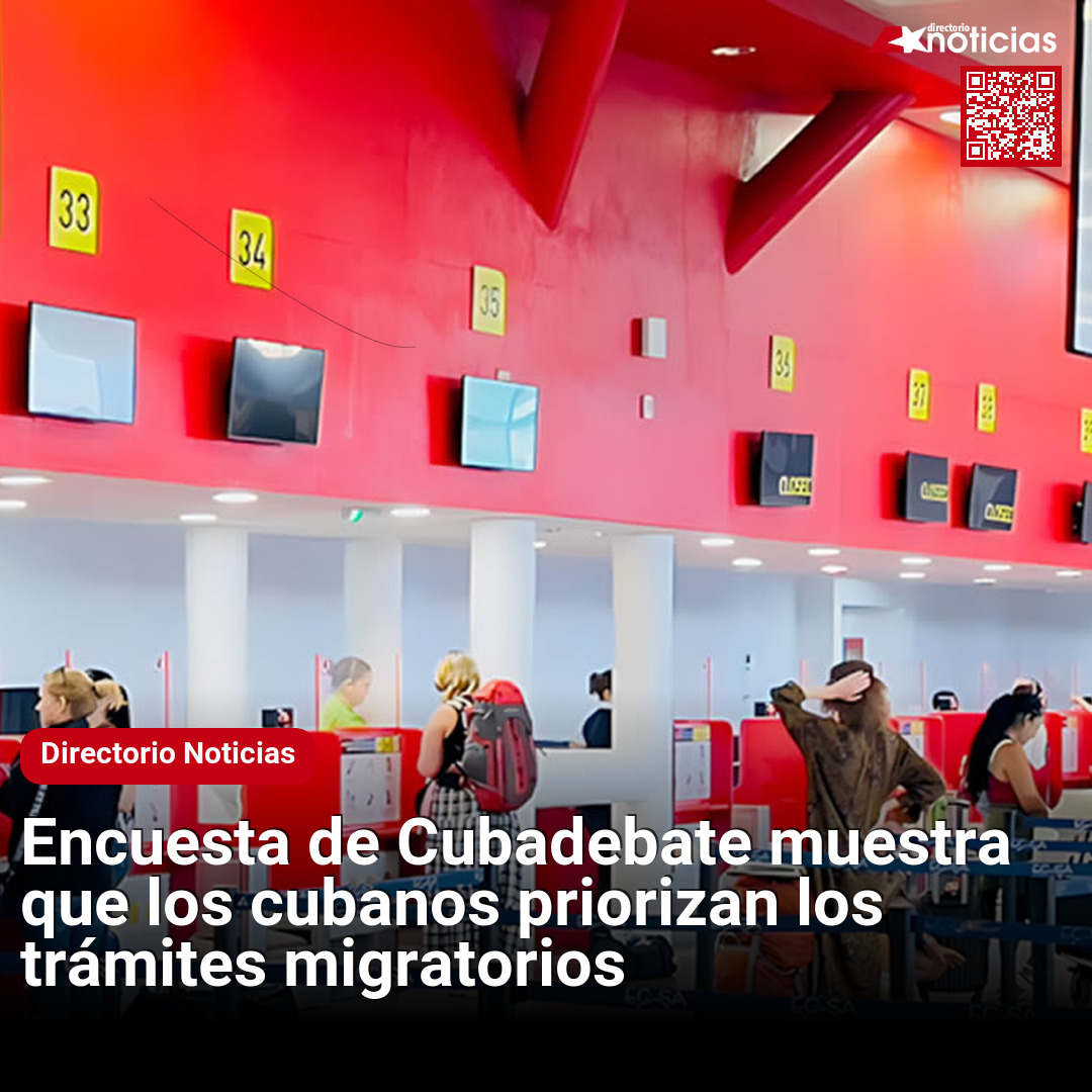 Cubadebate survey shows that Cubans prioritize immigration procedures.