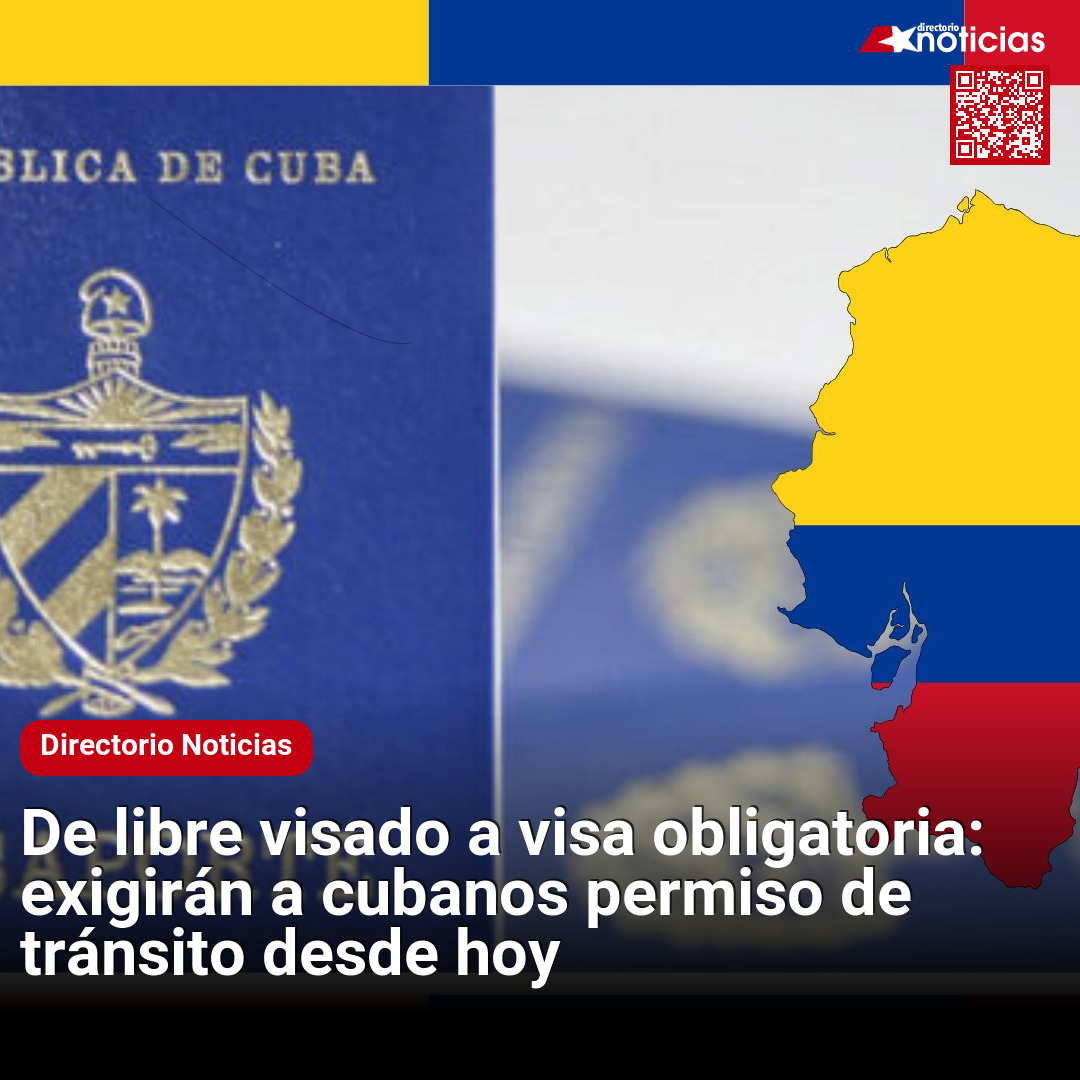 De libre visado a visa obligatoria: exigirán a cubanos permiso de ...