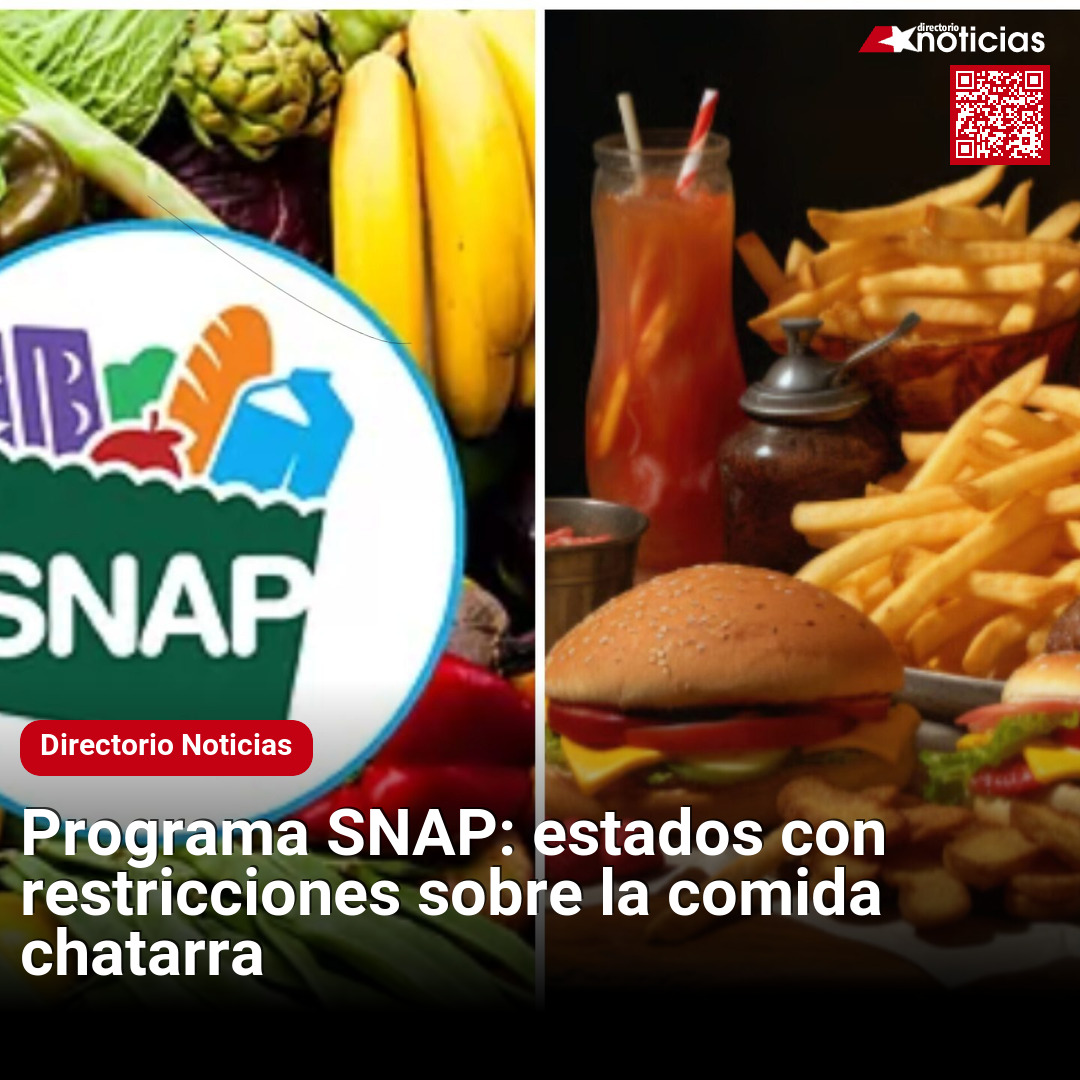 برنامج SNAP: الولايات التي تفرض قيودًا على الوجبات السريعة
