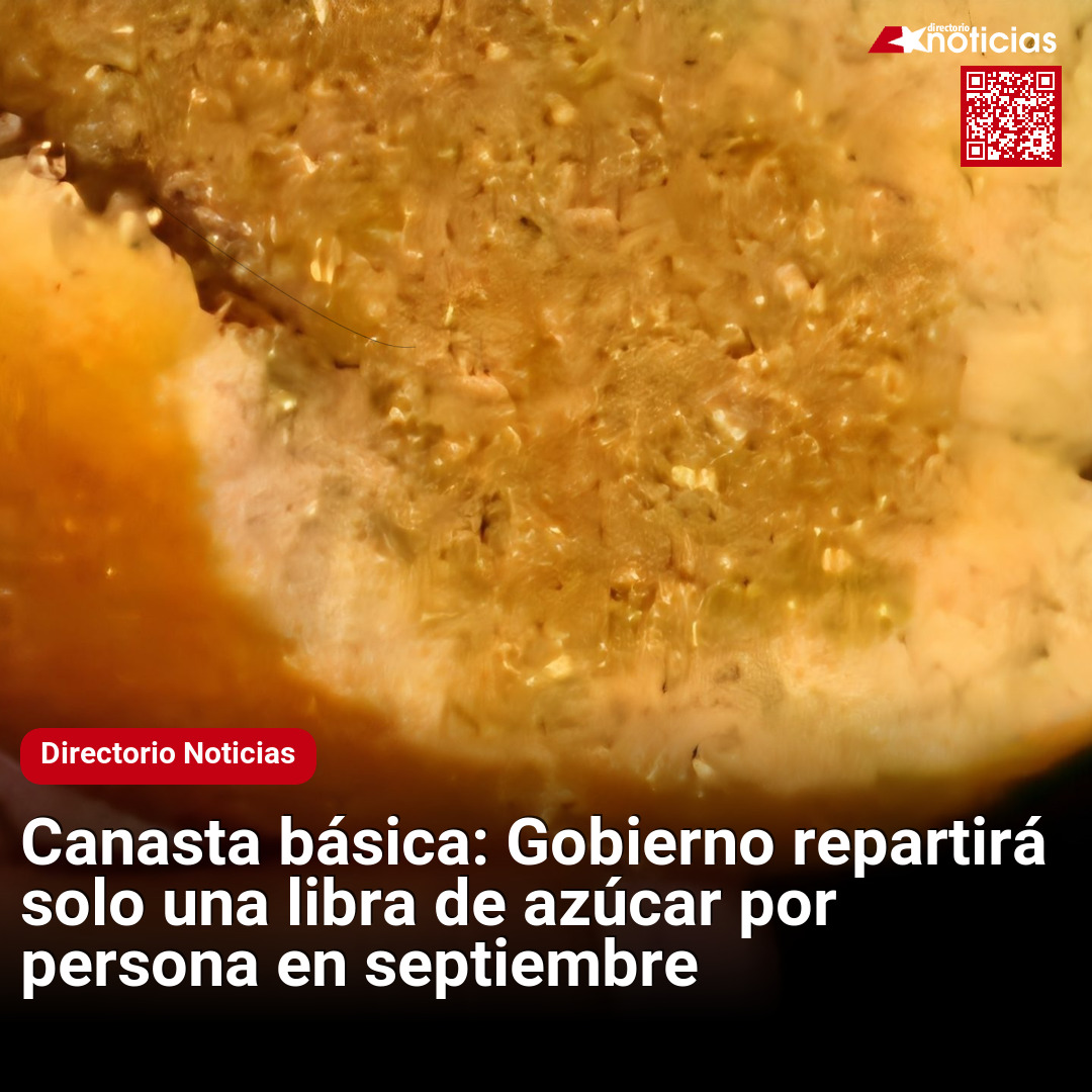 Canasta básica: Gobierno repartirá solo una libra de azúcar por persona ...