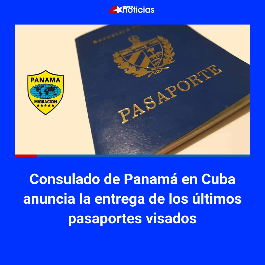 The Panamanian Consulate in Cuba announces the delivery of the last ...
