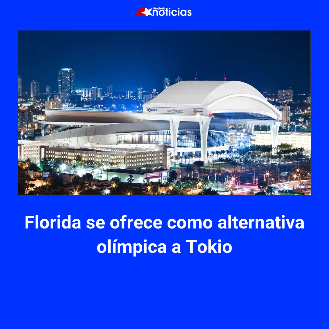 Florida offers itself as an Olympic alternative to Tokyo
