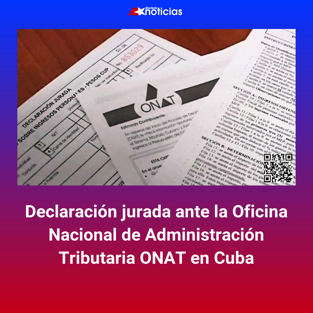 Declaración jurada ante la Oficina Nacional de Administración ...
