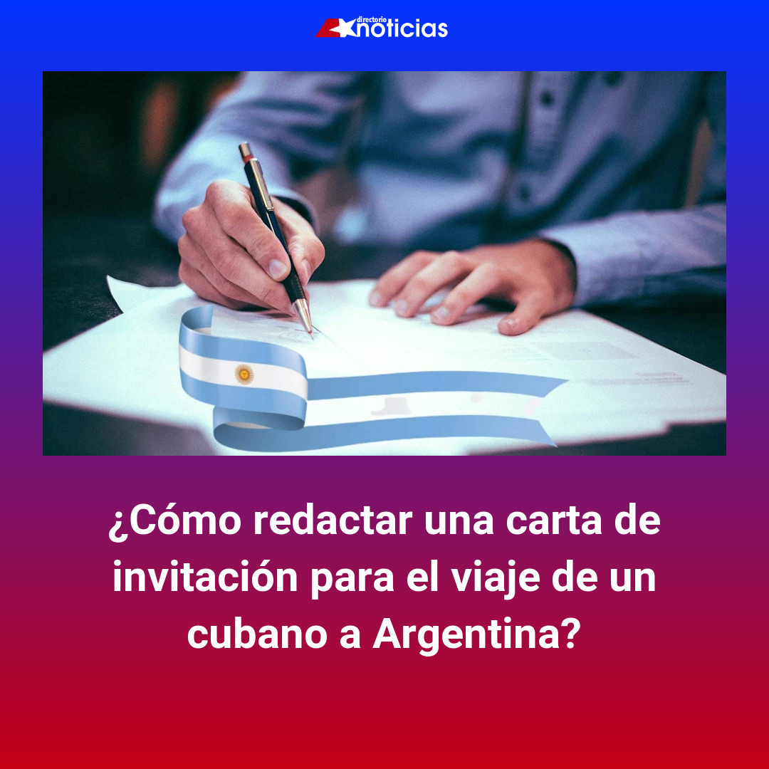 ¿Cómo redactar una carta de invitación para el viaje de un cubano a ...