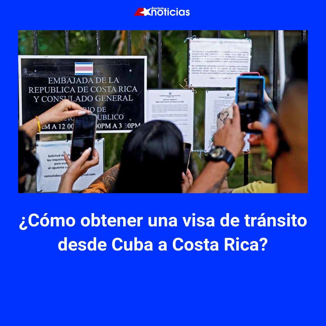 How to obtain a transit visa from Cuba to Costa Rica?