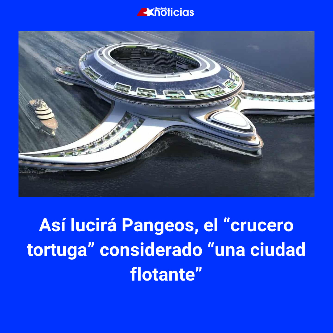 This is what Pangeos, the "turtle cruise ship" considered a "floating ...