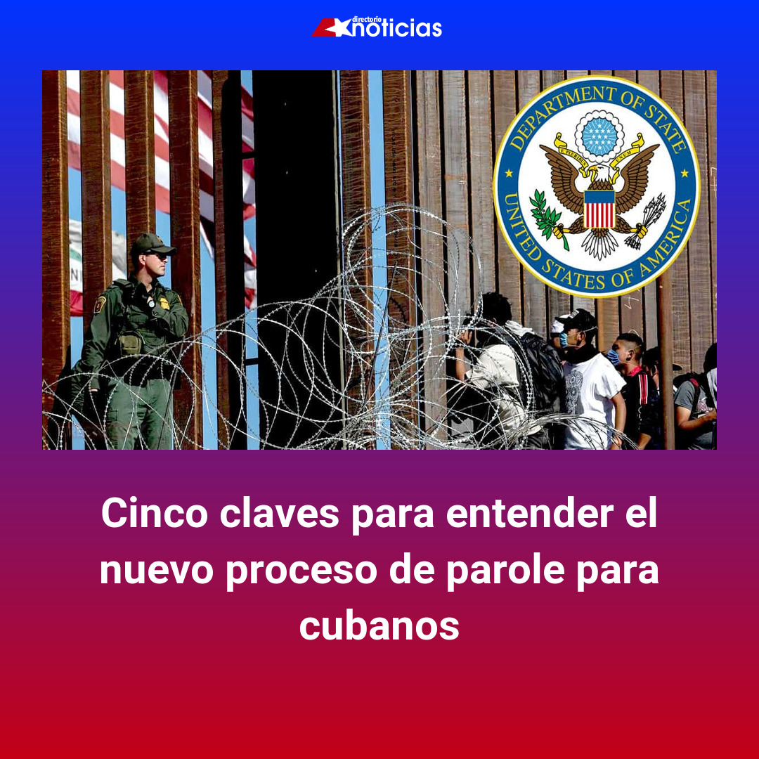 Cinco claves para entender el nuevo proceso de parole para cubanos