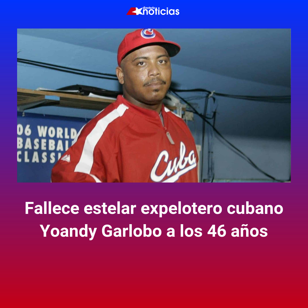 Fallece estelar expelotero cubano Yoandy Garlobo a los 46 años