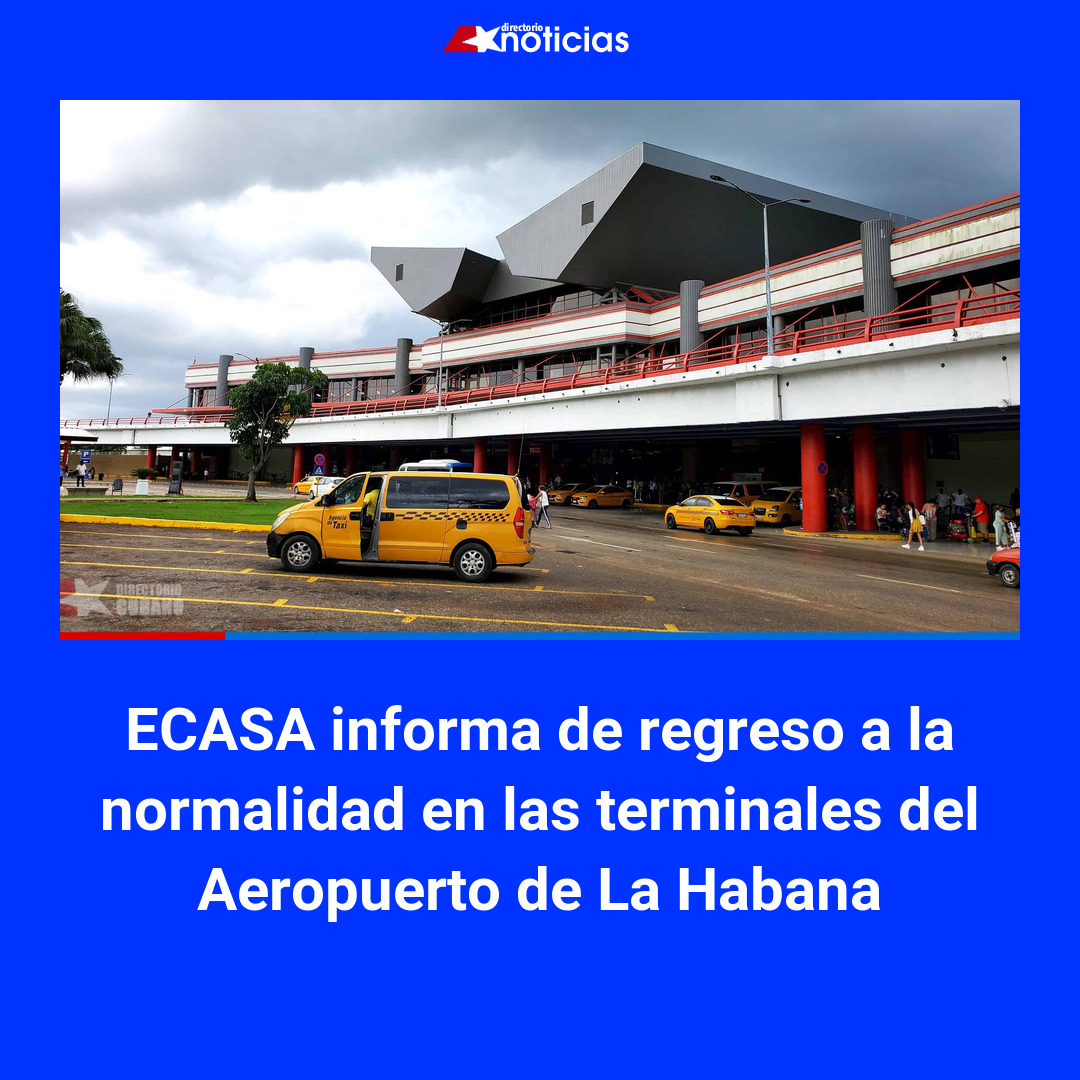 ECASA informa de regreso a la normalidad en las terminales del ...