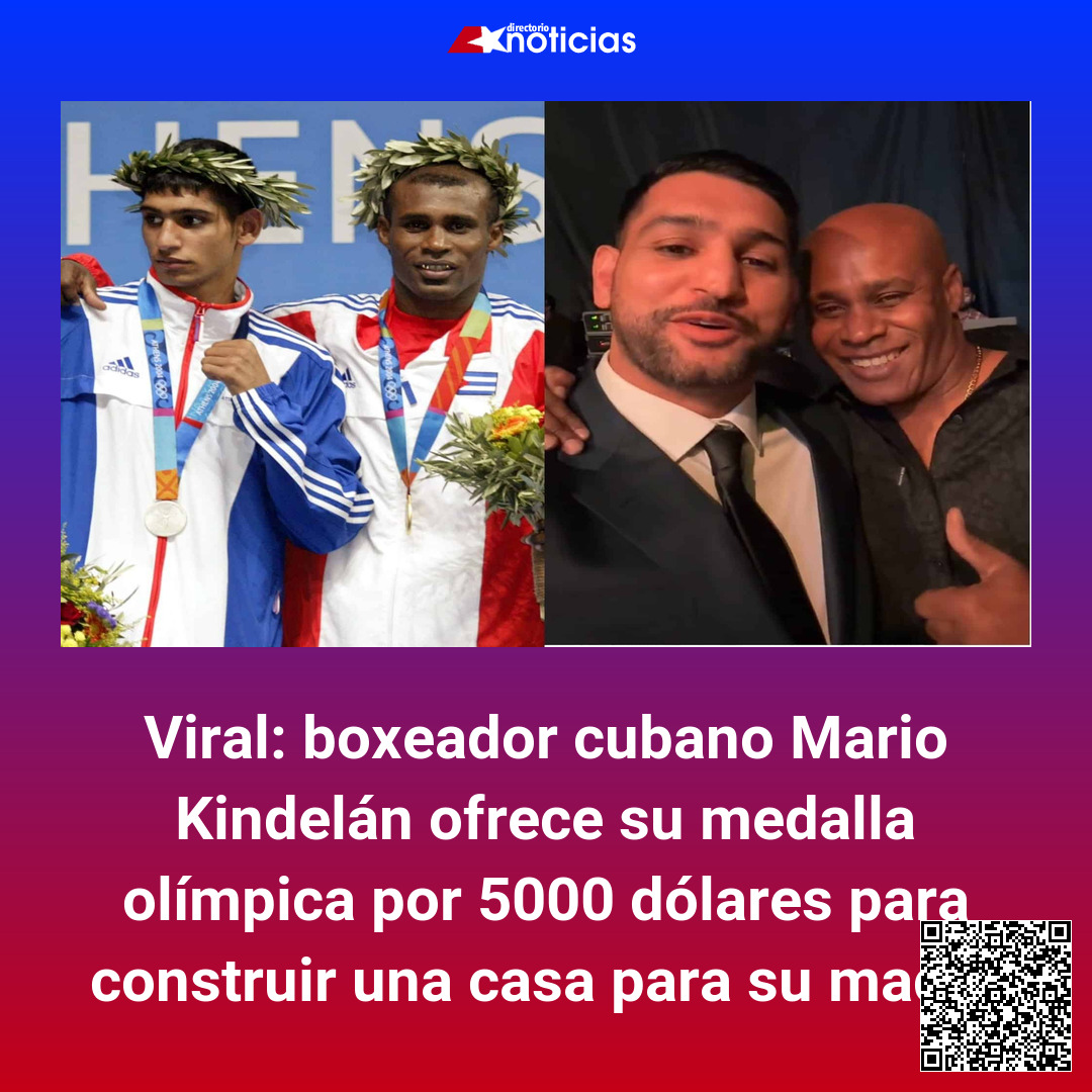 Viral: boxeador cubano Mario Kindelán ofrece su medalla olímpica por ...