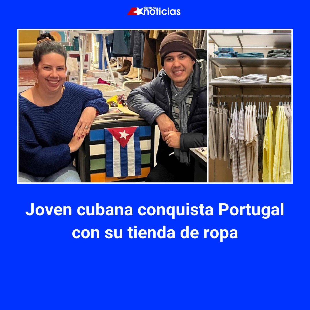 Joven cubana conquista Portugal con su tienda de ropa