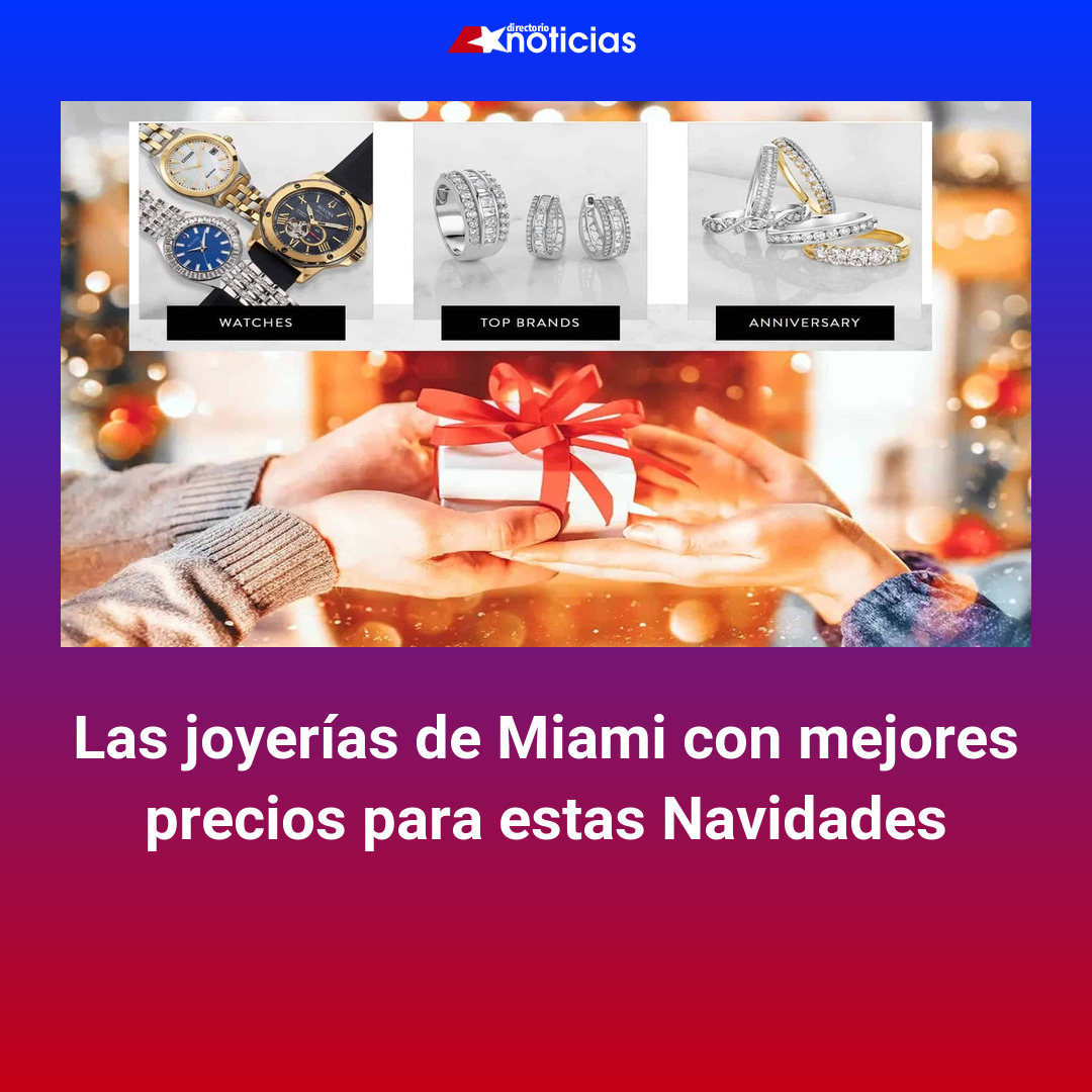 Las joyerías de Miami con mejores precios para estas Navidades