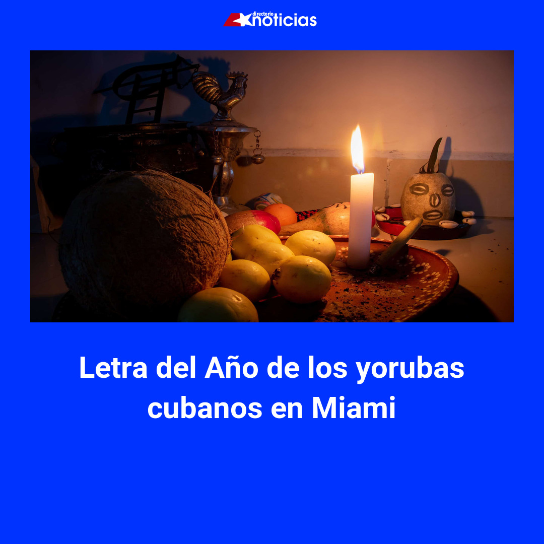Letra del Año de los yorubas cubanos en Miami