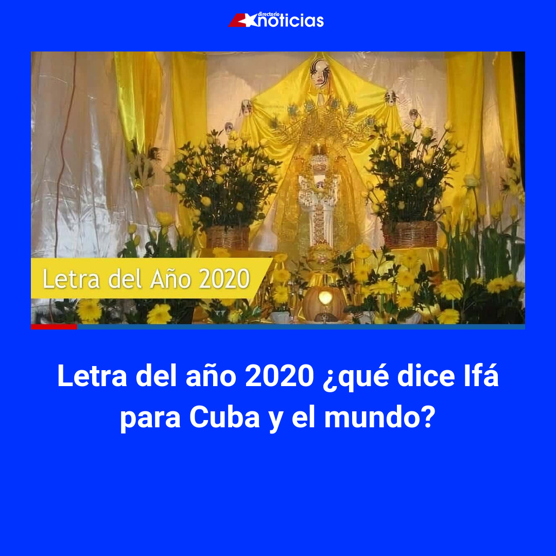 Letra del año 2020 ¿qué dice Ifá para Cuba y el mundo?
