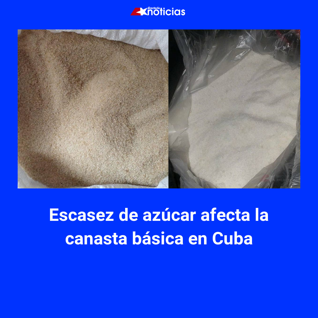 Sugar shortage affects basic food basket in Cuba