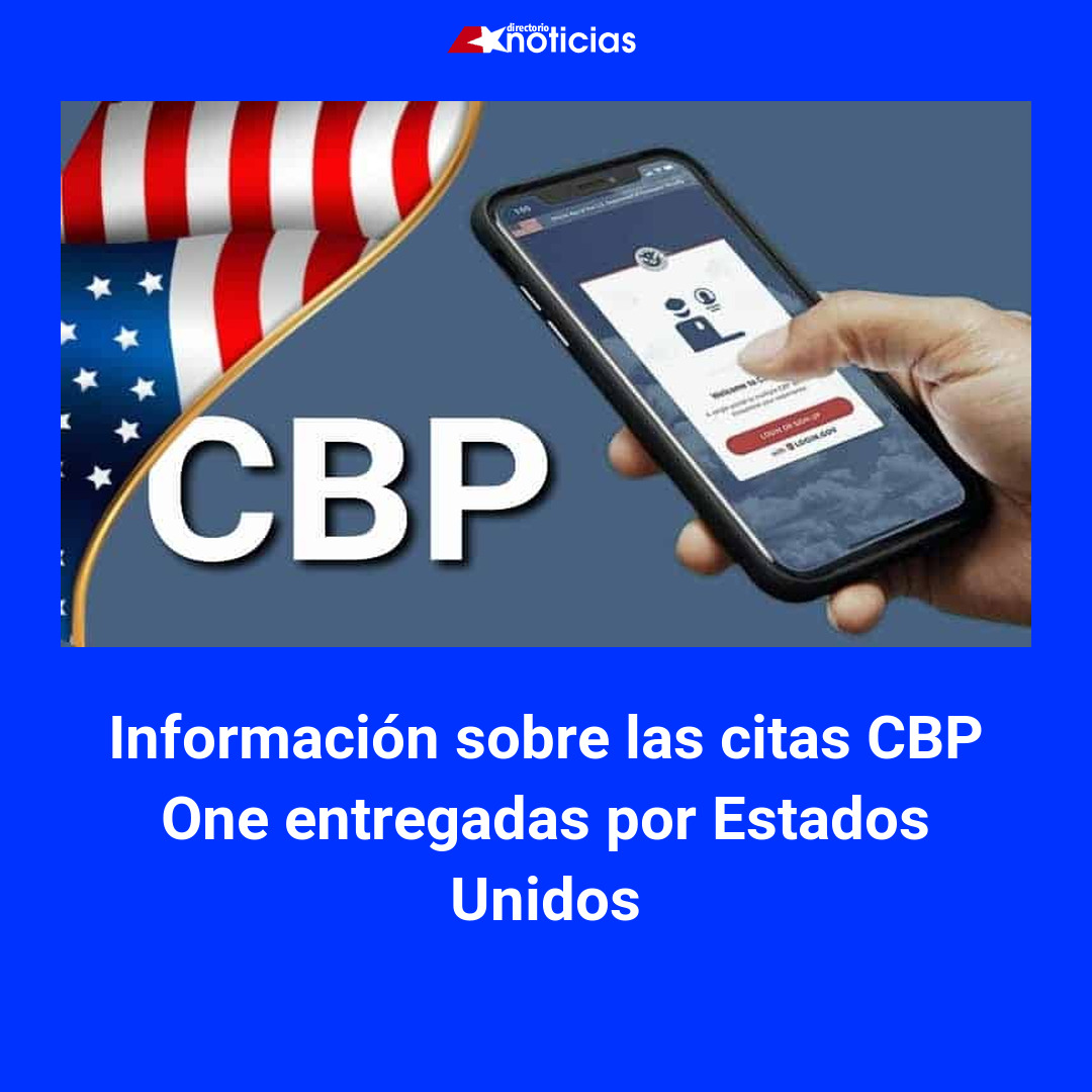 Information about CBP One appointments provided by the United States