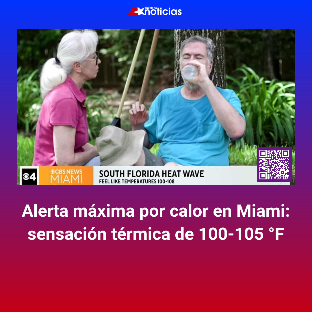 Miami Heat Alert: Wind Chills of 100-105°F