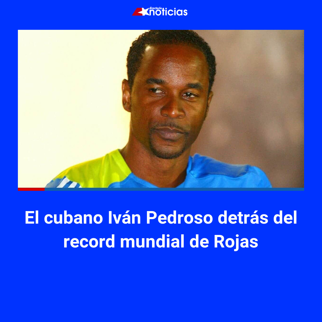 El cubano Iván Pedroso detrás del record mundial de Rojas