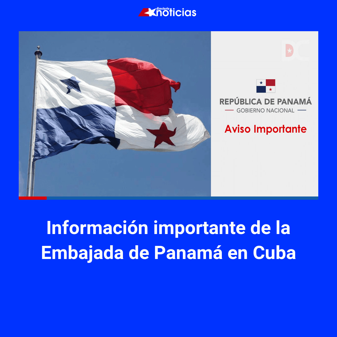 Important information from the Embassy of Panama in Cuba